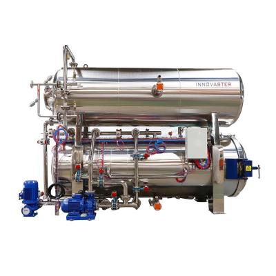 Cina 304 Stainless Steel Automatic Double Layer Water Immersion Food Autoclave Sterilizer in vendita