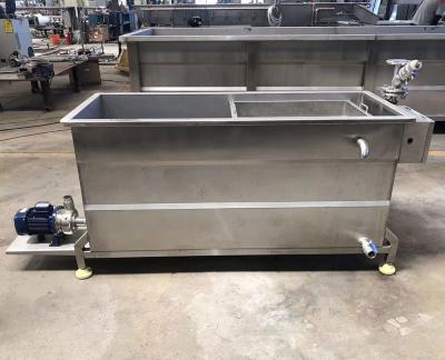 China Semi-automatische besturing Kleine partijpasteurisator met stoomgenerator en koeltank Te koop