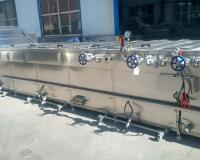 China Stainless Steel Automatic Vegetable Fruit Blanching Precooking Machine 500-3000kg/h for sale