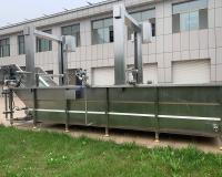 China Industrial Water Bath Tunnel Pasteurizer 60-95C for Ketchup Juice Sausage Processing for sale