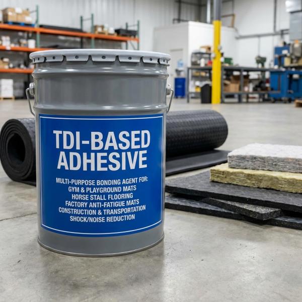 Quality High Elongation TDI Adhesive For Shock Absorbent Sports Flooring Playground for sale