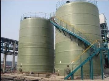 Cina Serbatoio liquido cilindrico verticale dell'acqua di Frp una resistenza chimica di 16000 galloni in vendita