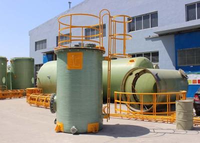 Cina serbatoio di acqua cilindrico di resistenza chimica del serbatoio di 3600mm FRP in vendita