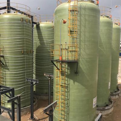 Cina Filamento che avvolge trattamento delle acque reflue chimico verticale del serbatoio di FRP in vendita