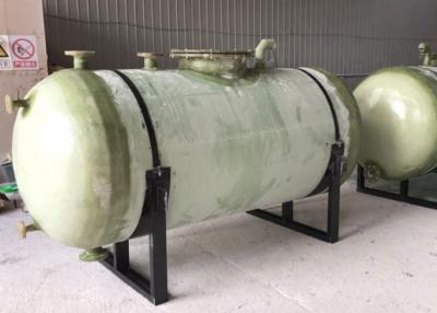 China FRP-Voedsel dat Groene Tank van de Bieropslag Horizontale 1400mm 2m3 brouwt Te koop