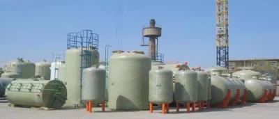 China 3m3 de horizontale Gloeidraad die van de Behandelings van afvalwatertank 1400mm windt Te koop