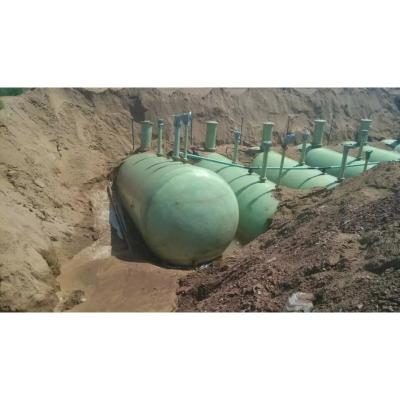 Cina Installazione facile di trattamento dell'acqua FRP del bene durevole orizzontale inoffensivo del carro armato in vendita