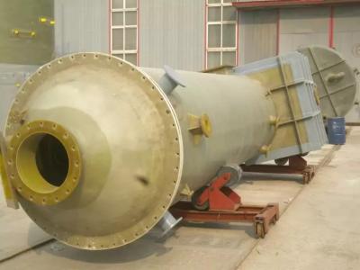 Cina carro armato orizzontale verde di 1400mm FRP 1200 galloni per stoccaggio sotterraneo con precisione elaborato in vendita