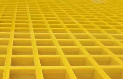 Cina Arancia modellata digrignata piana della grata del pavimento di FRP per industria elettronica in vendita