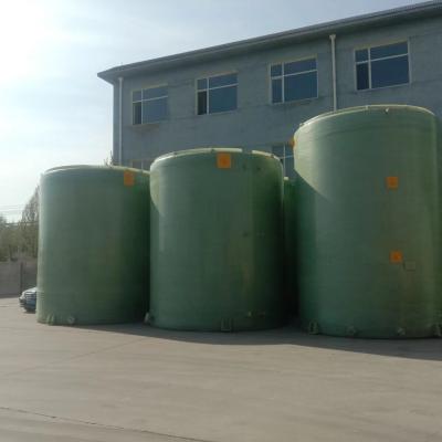China ODM químico do armazenamento de Frp do tanque industrial verde do ácido clorídrico à venda
