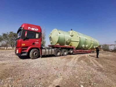 Cina Industrial Cylindrical High Strength Frp Storage Tank For Chemical Production Line in vendita