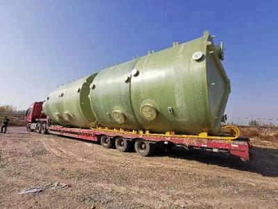 Cina Industrial Cylindrical High Strength Frp Storage Tank For Chemical Production Line in vendita