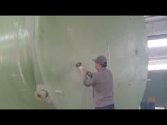 Green Caustic Cylindrical Storage Tank Finely Processed 4000mm