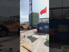 Filament Winding Softened Water FRP Horizontal Tank Food Brewing 1400*1860mm