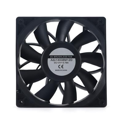 Cina 140x140x38mm Ventola di raffreddamento a risparmio energetico 3500 giri/min 4000 giri/min 4500 giri/min 12 V CC assiale in vendita