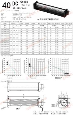 China Electrical Sturdy Cross Flow Blower Fan 120V 48190 Practical for sale