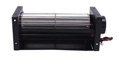 China OBM Tangential DC Cross Flow Fan Practical Aluminium Alloy 12V 24V for sale