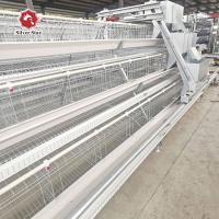 China Hot Galvanized Wire Mesh A Type Battery Cage System for Layers 120 Birds for sale