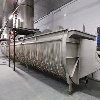China Stainless Steel Spiral Pre-Cooler for Poultry Processing - 1600mm to 2100mm Tank Diameter, 0.55kW to 5.5kW Power for sale