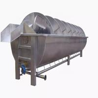 China Stainless Steel Spiral Pre-Cooler for Poultry Processing - 1600mm to 2100mm Tank Diameter, 0.55kW to 5.5kW Power for sale