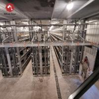 China H Type Layer Cage Hot Galvanized 120 Birds Automatic Feeding System for Large Poultry Farm for sale