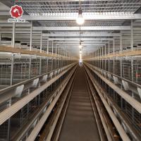 China Silver Star A Type H Type Poultry Cage for Layer Chicken Hot Galvanized 3 Tier for sale
