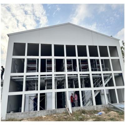 China H Type 3-tier / 4-tier Hot Dip Galvanized Automatic Layer Chicken Cage In Poultry Farm Equipment for sale