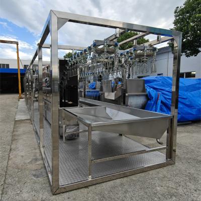 China Halal Slaughtering Equipment Chicken Slaughterhouse for Farm Home 500BPH-800BPH for sale