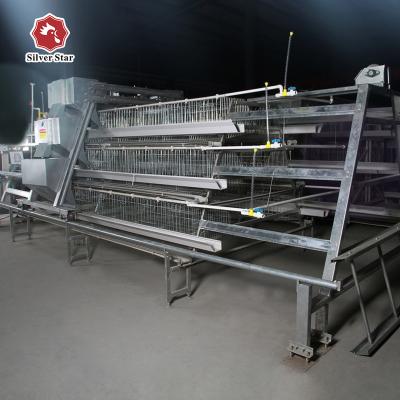 China Q235A Galvanized Steel Layer Chicken Cage for sale