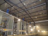 China H Type Hot Galvanized Battery Cage Poultry Drinking System 1800x600x430mm 3-8 Tiers for sale
