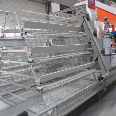 China Chicken Farm Hot Dipped Galvanized Chicken Poultry Cage A Frame for sale