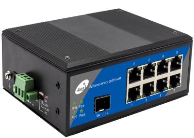 China Netz-Ethernet-Schalter 8FE+2RS232+2SFP 16dBm 1310nm zu verkaufen