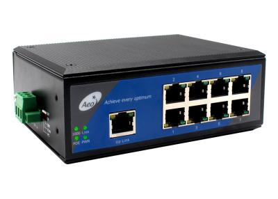 China 8 Port POE Ethernet Switch With CBIT 1 Uplink Port 50/60 Hz à venda