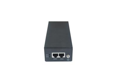 China Cat5 5e 6 Gigabit POE Injector , 60W 100m POE 802.3 At Injector for sale