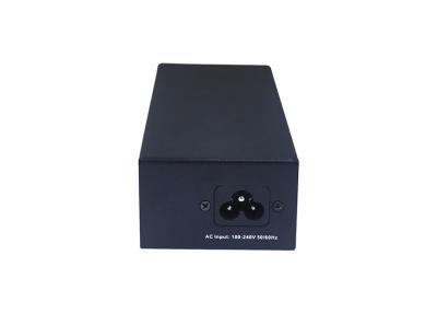 China Cat5 5e 6 Gigabit POE Injector , 60W 100m POE 802.3 At Injector for sale