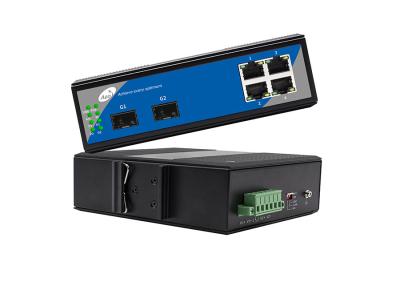 China Industrieller kaskadierender Stromkreis des Schalter-IEEE802.3af/At APC aus optischen Fasern mit VLAN-Funktion zu verkaufen