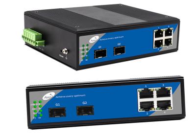 China 1310/1550nm handhabte 4 den Port-POE Schalter mit Faser Uplink zu verkaufen