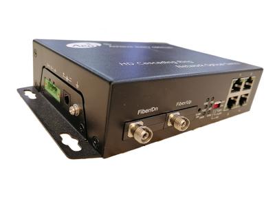China Kaskadenpoe-Ethernet-Faser-Schalter-volles Gigabit 4 POE-Ethernet und 2 optische Häfen zu verkaufen