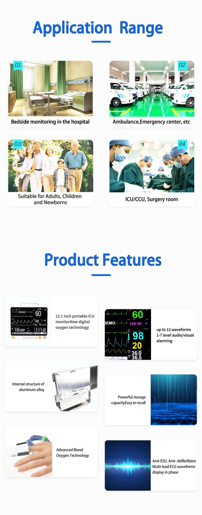 Medical vital signs monitor
