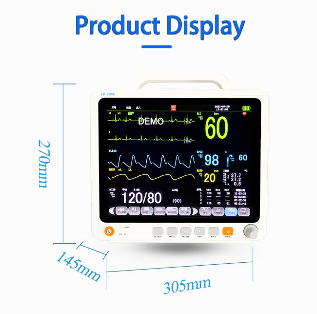 Patient monitoring system interface