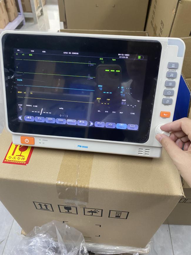 Portable Multi Parameter Patient Monitor side view
