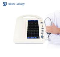 China LCD/LED Medical ECG Machine With Multiple Leads USB / Bluetooth / WiFi Data Transfer for sale