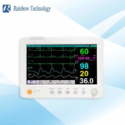 Cina Touch screen facoltativo portatile medico a 10 pollici del monitor paziente in vendita