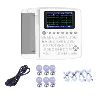 China Six Channel ECG Machine with Single / Multiple Leads & Internal / External Data Storage for sale