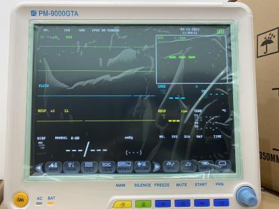 中国 SpO2 測定用 12.1 インチ カラー TFT LCD を備えたマルチパラメータ動物用モニター 販売のため