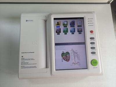 China Máquina de Ecg de 10 polegadas com tela sensível ao toque à venda