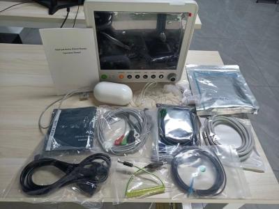 Cina 12.1 pollice standard 6 parametri ICU/Bedside monitor del paziente con ETCO2 in vendita