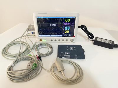 China ICU Multiparameter Patient Monitor hospital ambulance instrument portable vital sign monitor for sale
