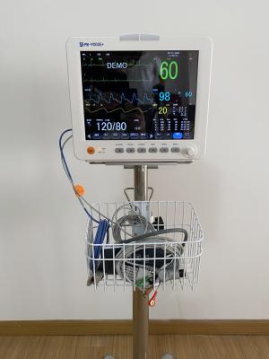 China Dispositivo de monitorização da UTI de emergência do hospital Monitor multiparametral portátil Impressora opcional à venda