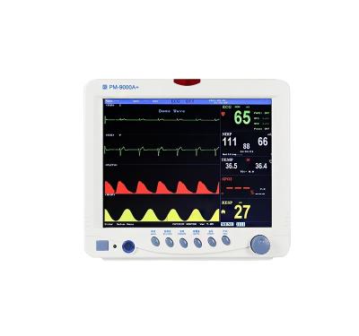 China Patient Monitor with 1-7 Level Audio/Visual Alarming Arrhythmia Analysis and Anti-ESU Multi Parameter Bedside Monitor for sale